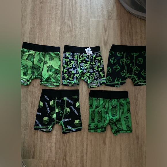 Target | Bottoms | 5 Minecraft Boxers For Kids | Poshmark